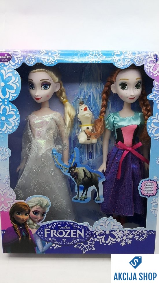 Frozen lutke Elsa&Anna+Olaf -Frozen lutke