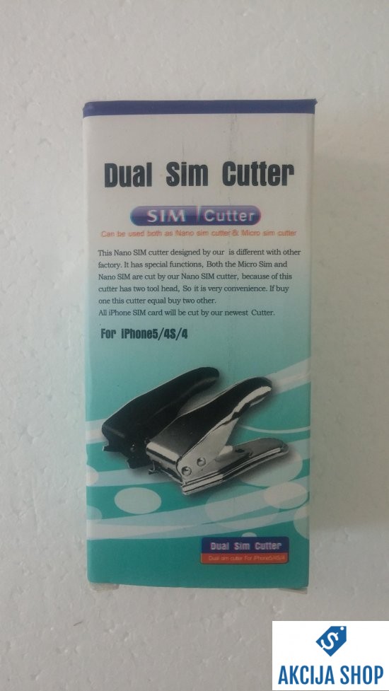 Dual sim cutter – sim to micro si