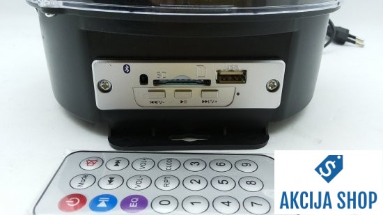 DISKO Kugla MP3 led USB+daljinski disko bluetooth led kugla