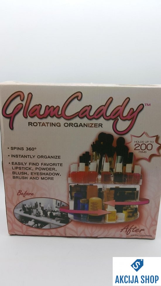 Rotacioni organizer šminke Glam Caddy -organizer šmink