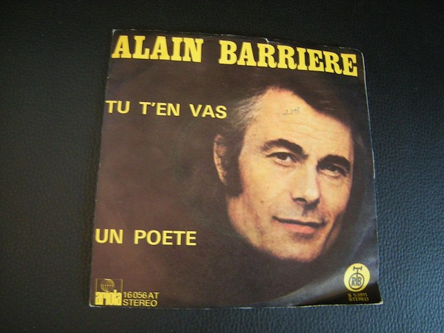 SP - ALAIN BARRIERE - TU T EN VAS