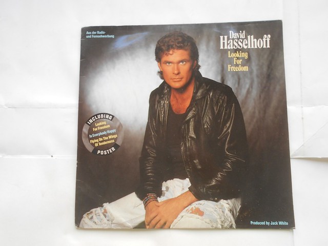 David Hasselhoff, Looking for freedom, LP + poster