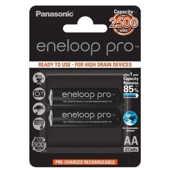 Eneloop Pro AA punjive baterije 2500mAh