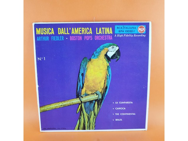 Arthur Fiedler / Boston Pops Orchestra* ‎– Musica Dall`