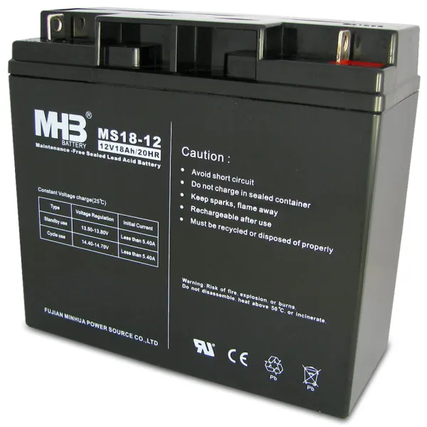 MHB MS 18-12 Baterija 12V 18Ah