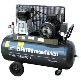 Klipni kompresor E 401/9/200 dvo-cilindrični profi Elektro maschinen