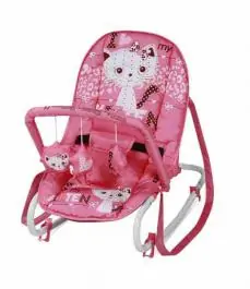 Ležaljka za bebe Top Relax Pink Kitten BERTONI