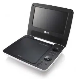 Portable DVD Player 7.0" Wide screen DP650W LG