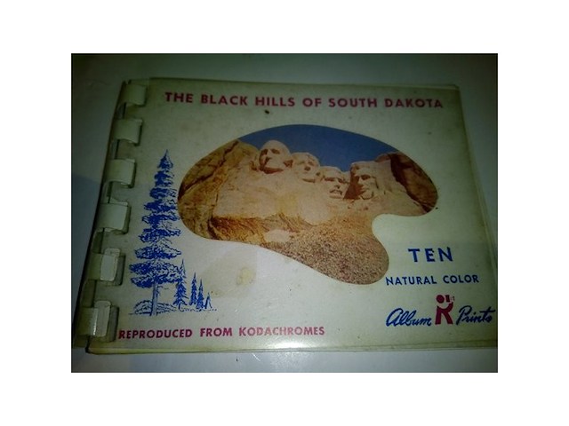 The black hills of south Dakota razglednice