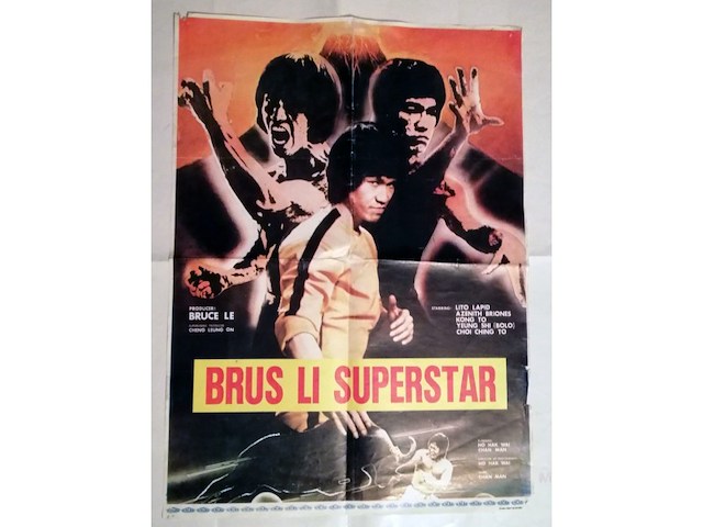 Poster: Bruce Lee Superstar - bioskopski poster