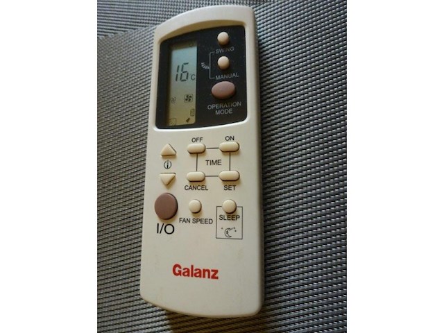 GALANZ GZ-1002B-E1 daljinski za klima uređaje