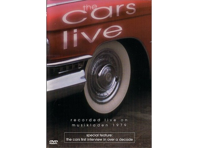 The Cars ‎– The Cars Live DVD