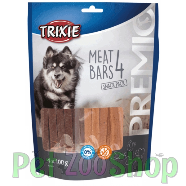 Poslastica za pse sa 4 vrste mesa – PREMIO 4 Meat Bars – Trixie