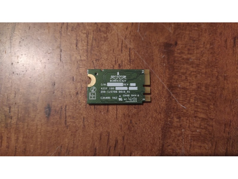 Wireless kartica BCM943142Y , skinuta sa Toshiba L50-B