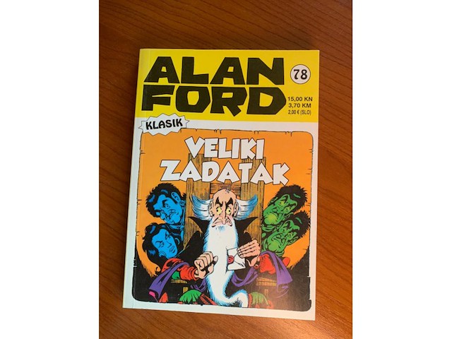 alan ford klasik 78 - Veliki zadatak