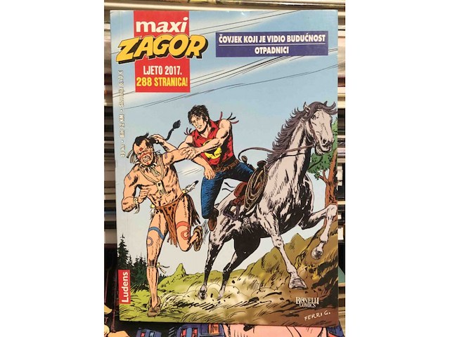 Zagor maxi 28 Čovjek koji je vidio budućnost – Otpadnic