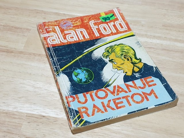 Alan Ford broj 238 Putovanje raketom