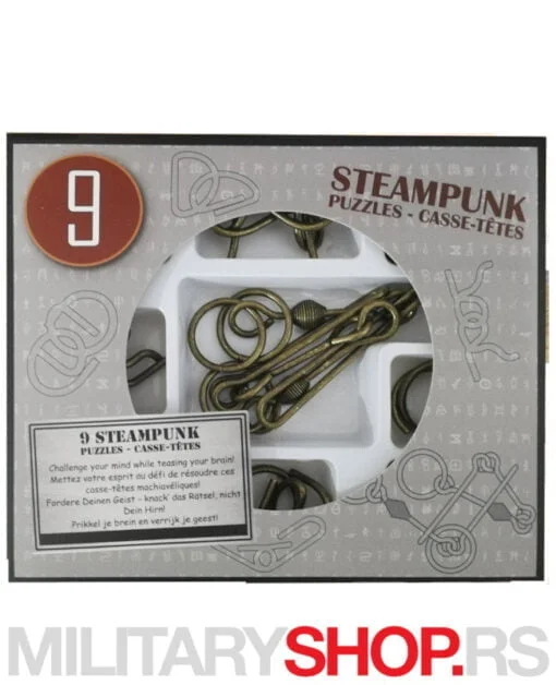 Steampunk II set od 9 mozgalica