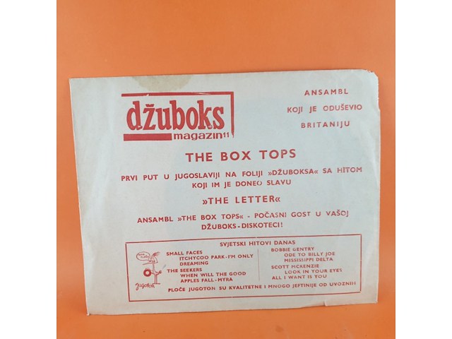 The Box Tops - The letter (Pismo) , Flexi ploča