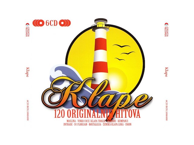 Various ‎– Klape 120 Originalnih Hitova