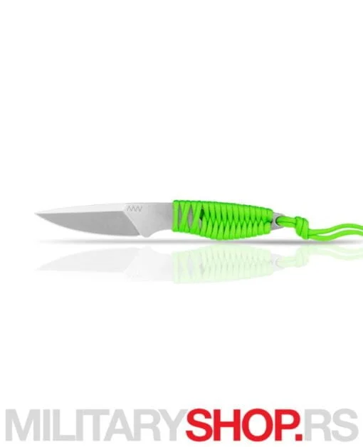 Fiksni nož ANV P100 zeleni parakord