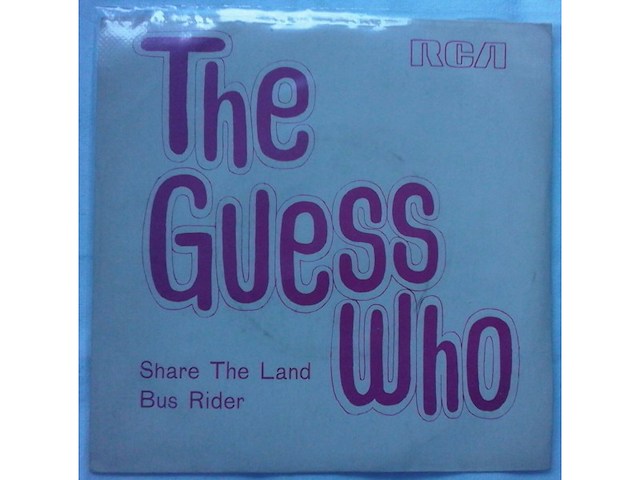 THE  GUESS  WHO  -  SHARE  THE  LAND
