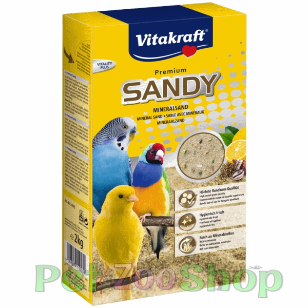 Pesak za ptice Sandy Bio Vitakraft 2kg