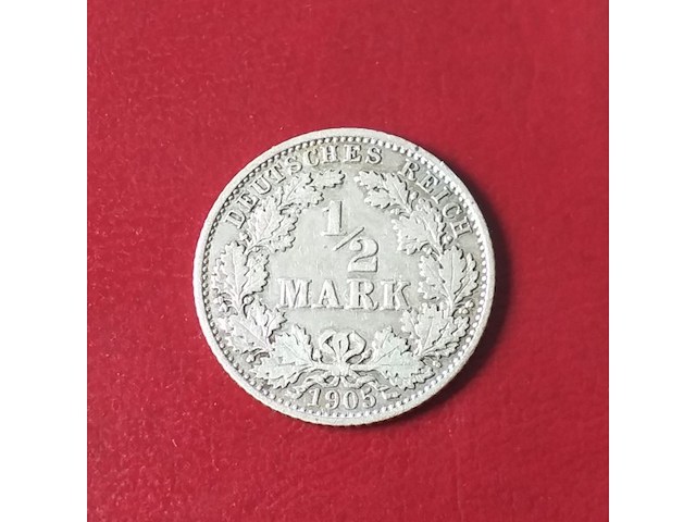 1/2 MARK 1905 G srebro