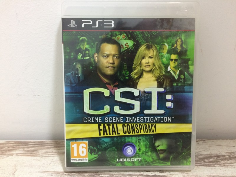 Crime Scene Investigation Fatal Conspiracy - PS3 igra