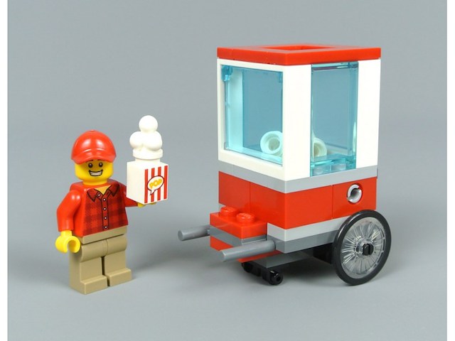 LEGO CITY  / POPCORN CART