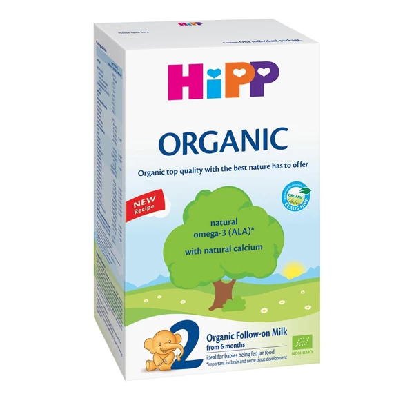 Hipp mleko Organic 2 800g, 6-12m