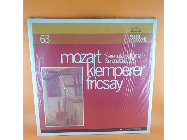 Otto Klemperer, Ferenc Fricsay ‎– Mozart `Serenata Nott
