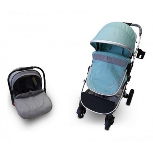 Kolica za bebe set sprinter - mint 808CSLAS