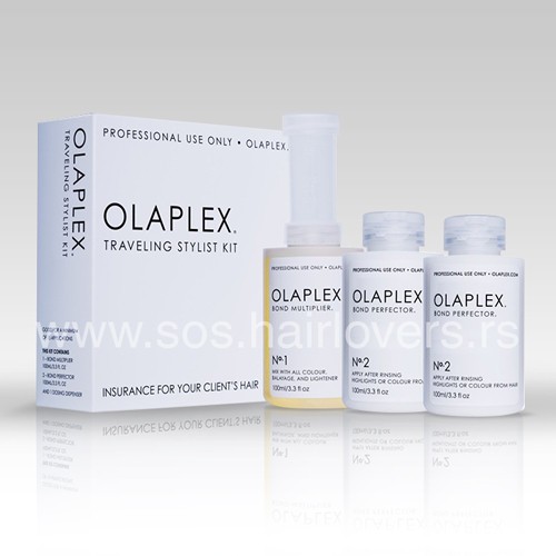 OLAPLEX MINI SET – Olaplex No.1 i Olaplex No. 2 formula za dubinsku obnovu i jačanje kose