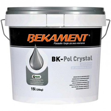 Bekament Crystal, 15 lit,Bela