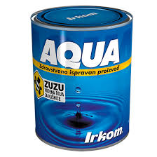 Irkom Aqua Emajl Zuzu,700 ml Bela