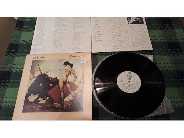 Ry Cooder Borderline Japan PROMO