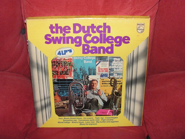 DUTCH SWING COLLEGE BAND-BOX 4LPs-NL IZDANJE