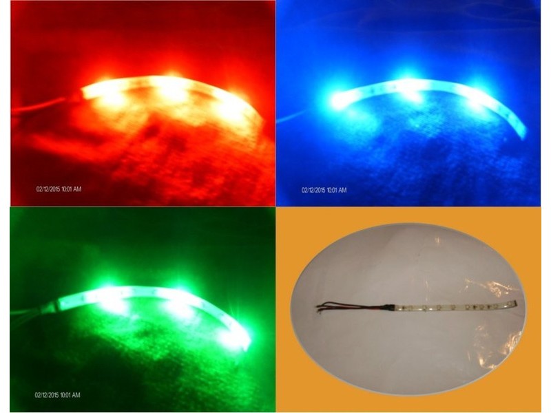 3 U 1-RGB LED TRAKA-CRVENA,PLAVA I ZELENA-vodootporna-