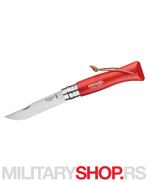 Colorama crveni nož Opinel 8 inox