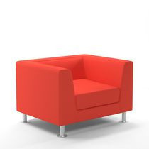 Waiting room sofa / 2-person / 3-seater / design PRADO