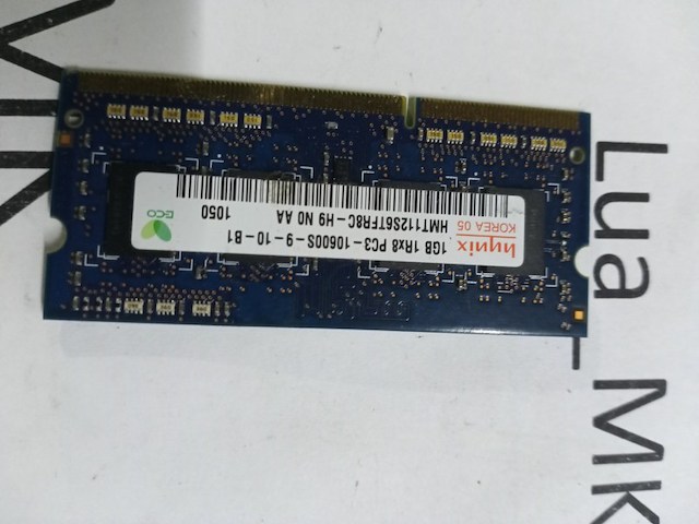 Asus eee PC 1001PXD RAM memorija 1gb ddr3