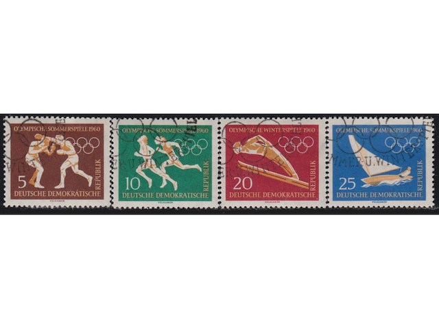 Nemacka DDR 1960 Olimpijske igre ponisteno