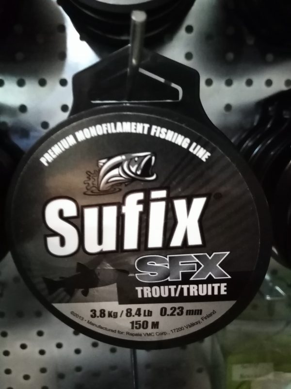 SUFIX SFX TROUT 3.8kg/0.23mm/150m