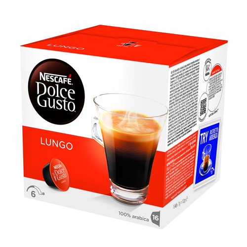 Kafa Nescafe dolce gusto Lungo