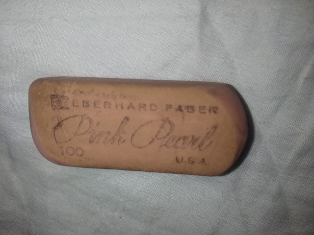 Gumica za brisanje : Eberhard Faber Pink Pearl 100