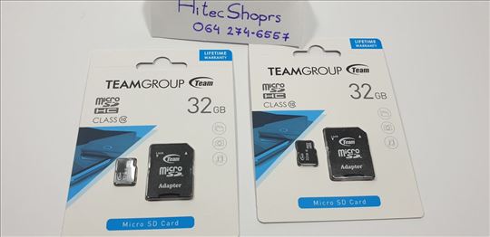 MICRO SD kartica SDHC 32GB CLASS 10+SD Adapter TUS