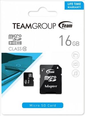 MICRO SDHC 16GB CLASS 10+SD Adapter TUSDH16GCL100