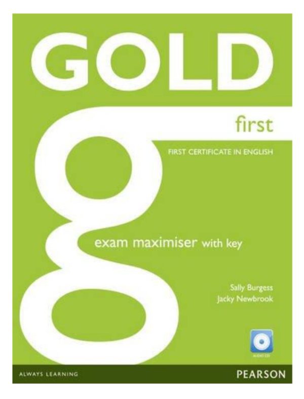 First Certificate Gold — Maximiser w/ Key, NEW 2015