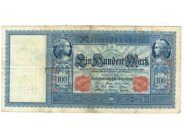 Nemacka 100 maraka 1910